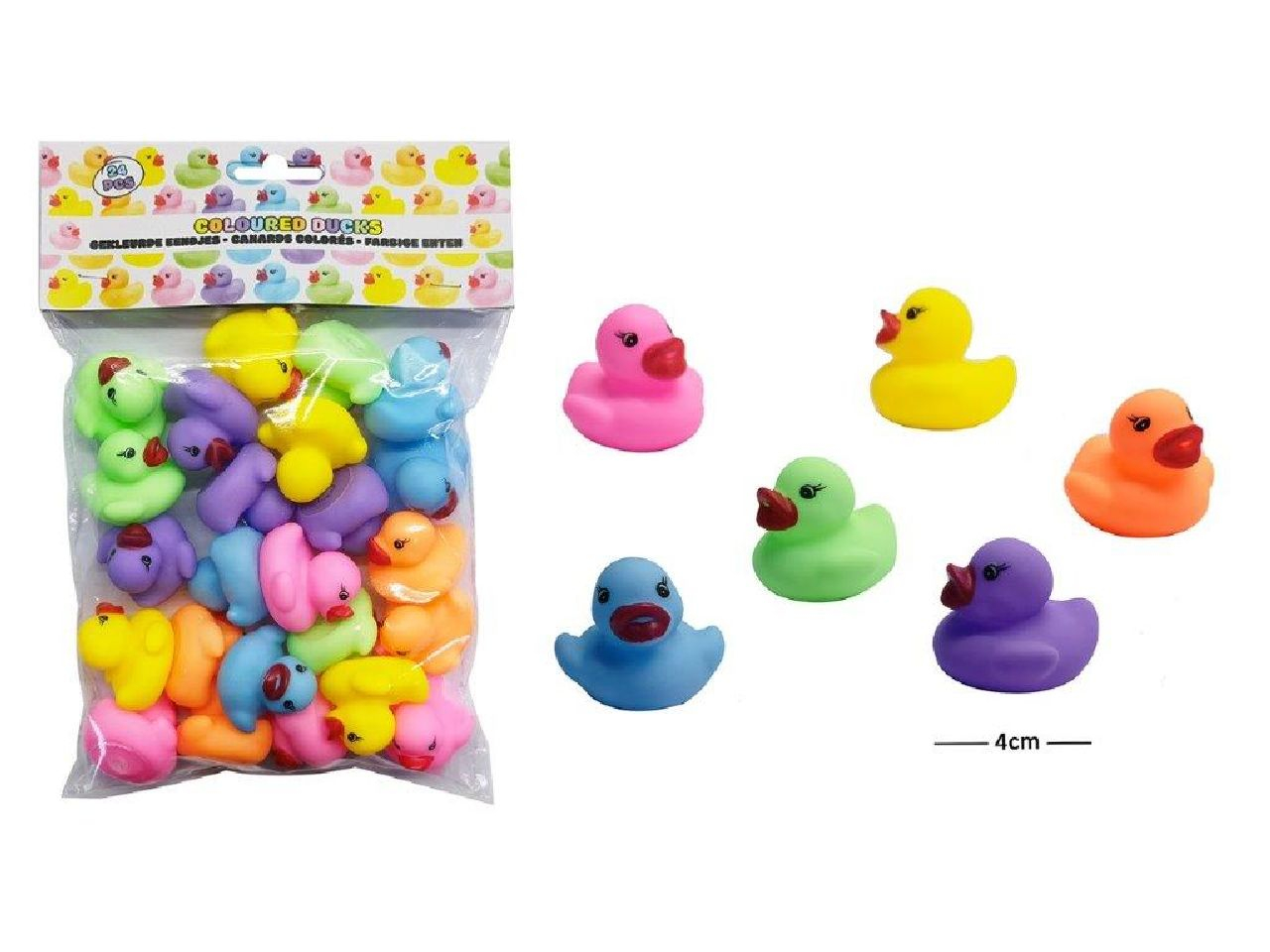BADEEND MINI KLEUREN ASSORTIMENT 3 CM - Kinderverrassingen